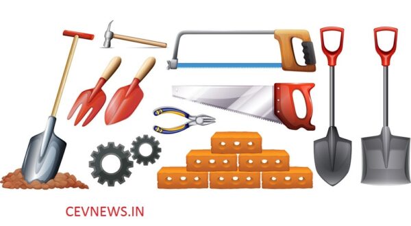 DIFFERENT TYPES OF TOOLS USED DURING CONSTRUCTION